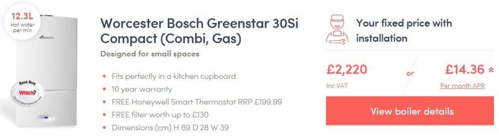 Reviewed - Worcester 30Si Compact Combi Boiler